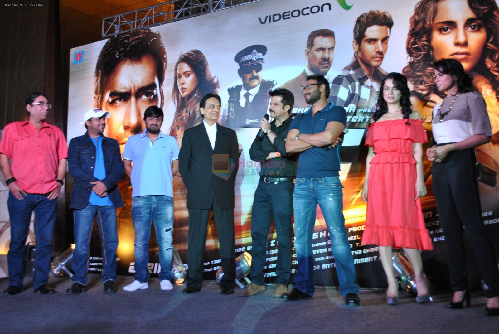 Ratan Jain,Anil Kapoor, Ajay Devgn, Kangna Ranaut,Sameera Reddy,Music Duo- Sajid Wajid at Grand ...
